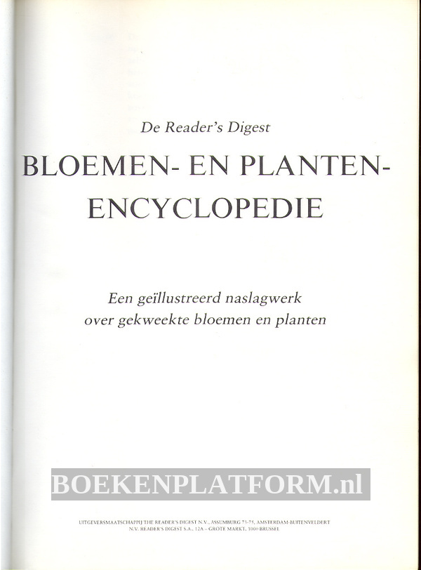 De Reader's Digest bloemen- en planten encyclopedie | BoekenPlatform.nl